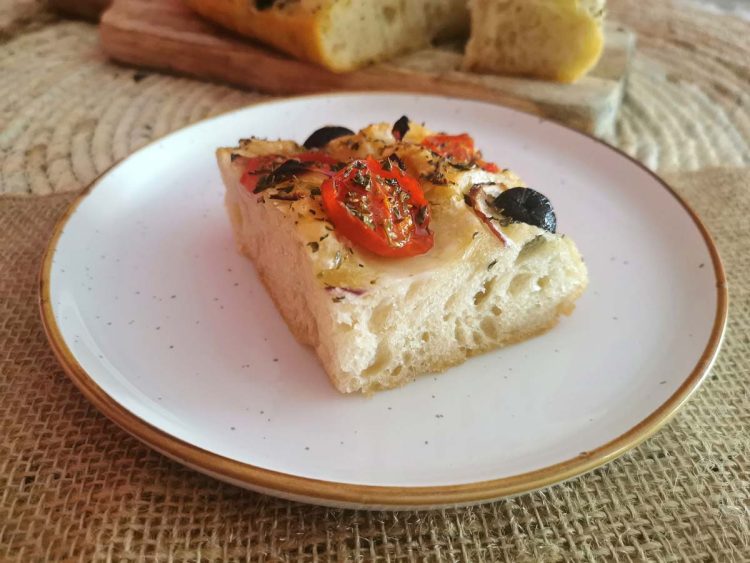 Focaccia casera italiana | Recetas con Sazón